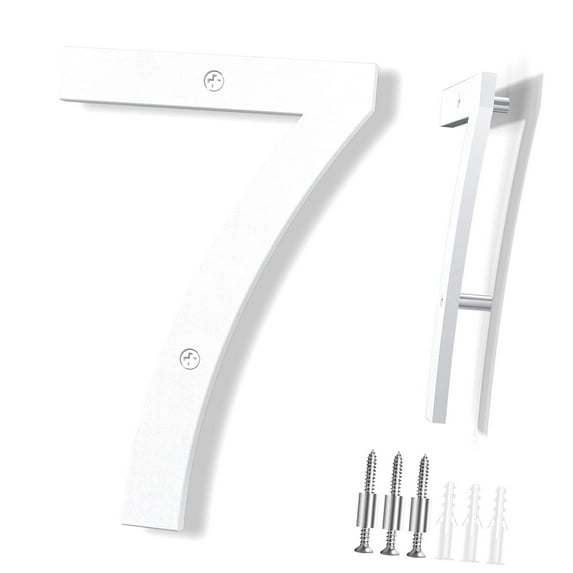 Coolnut 8 Inch Large House Numbers, White House Number for Exterior ...