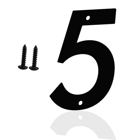 Coolnut 8 Inch Metal House Numbers Letters, House Address Letters ...