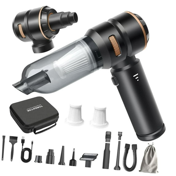 Coolnut 80,000RPM Cordless Car Vacuum Air Duster 4-in-1 20000PA ...