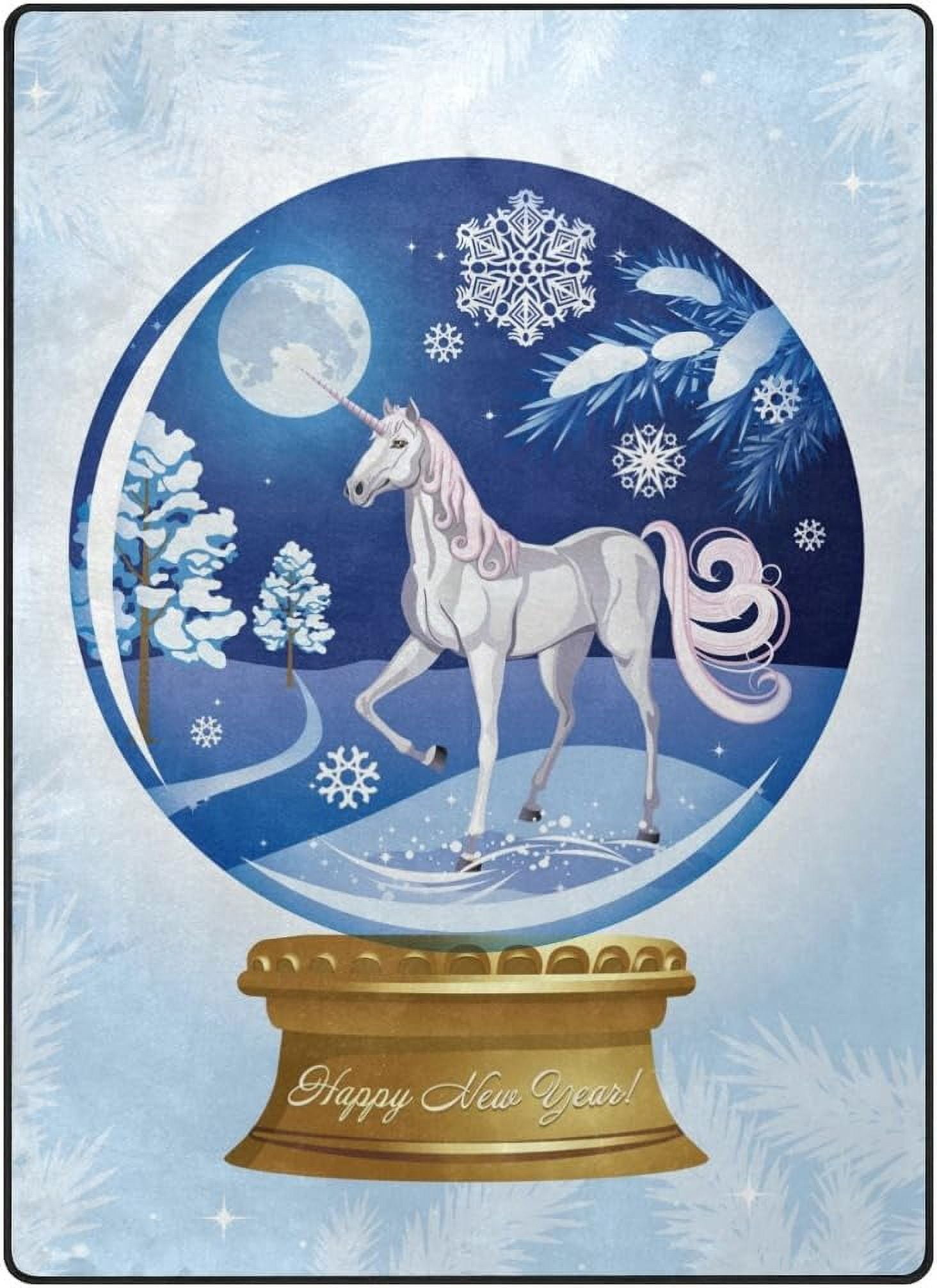 Coolnut 80 x 58 inches Lightweight Soft Area Rug Mat Indoor Floor Rugs ...