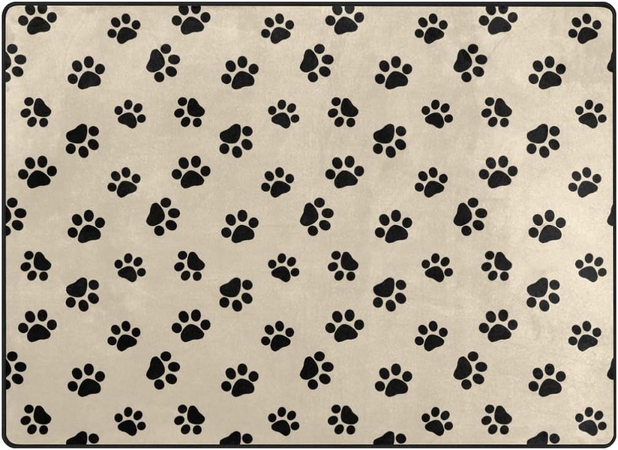 Coolnut 80 x 58 inches Lightweight Soft Area Rug Mat Indoor Floor Rugs ...