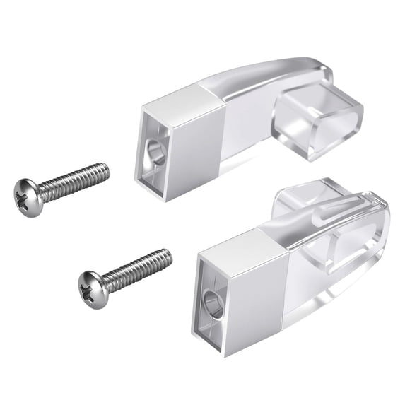 Coolnut Acrylic Brackets with Sleeve for Alumax/Basco Shower Door Rods ...
