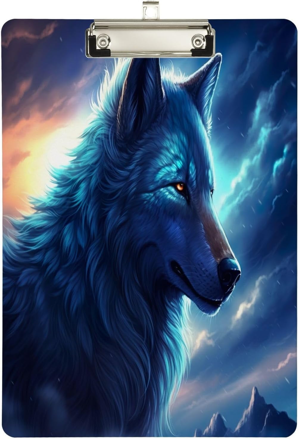 Coolnut Acrylic Clipboards with Low Profile Clip, A4 Standard Size 9" x ...