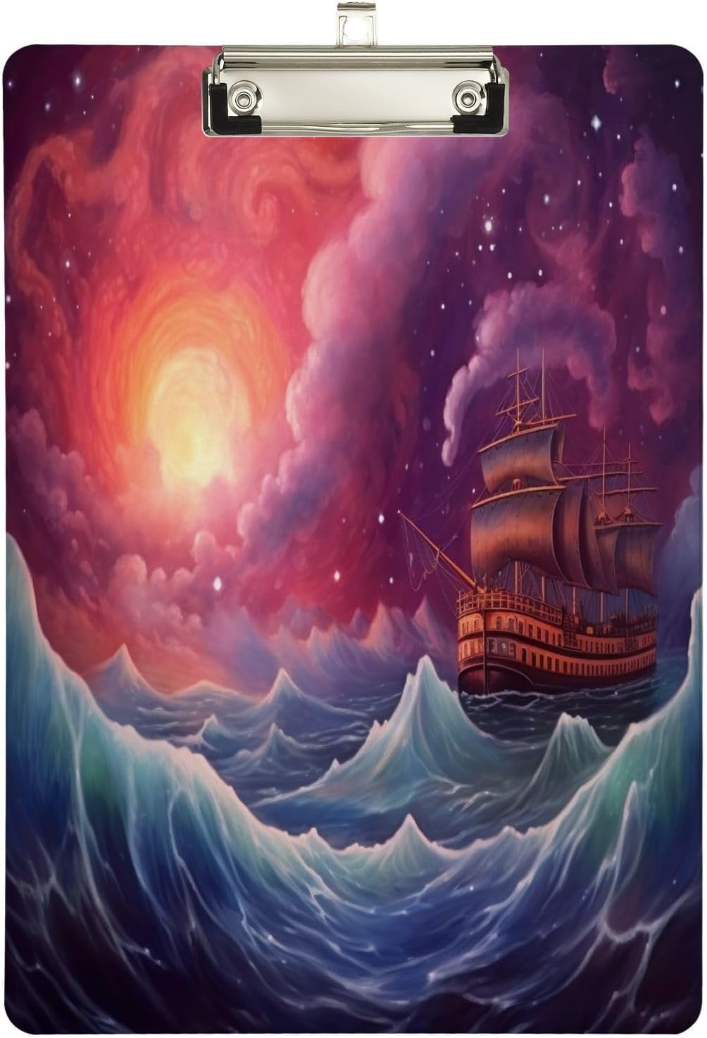 Coolnut Acrylic Clipboards with Low Profile Clip, A4 Standard Size 9" x ...