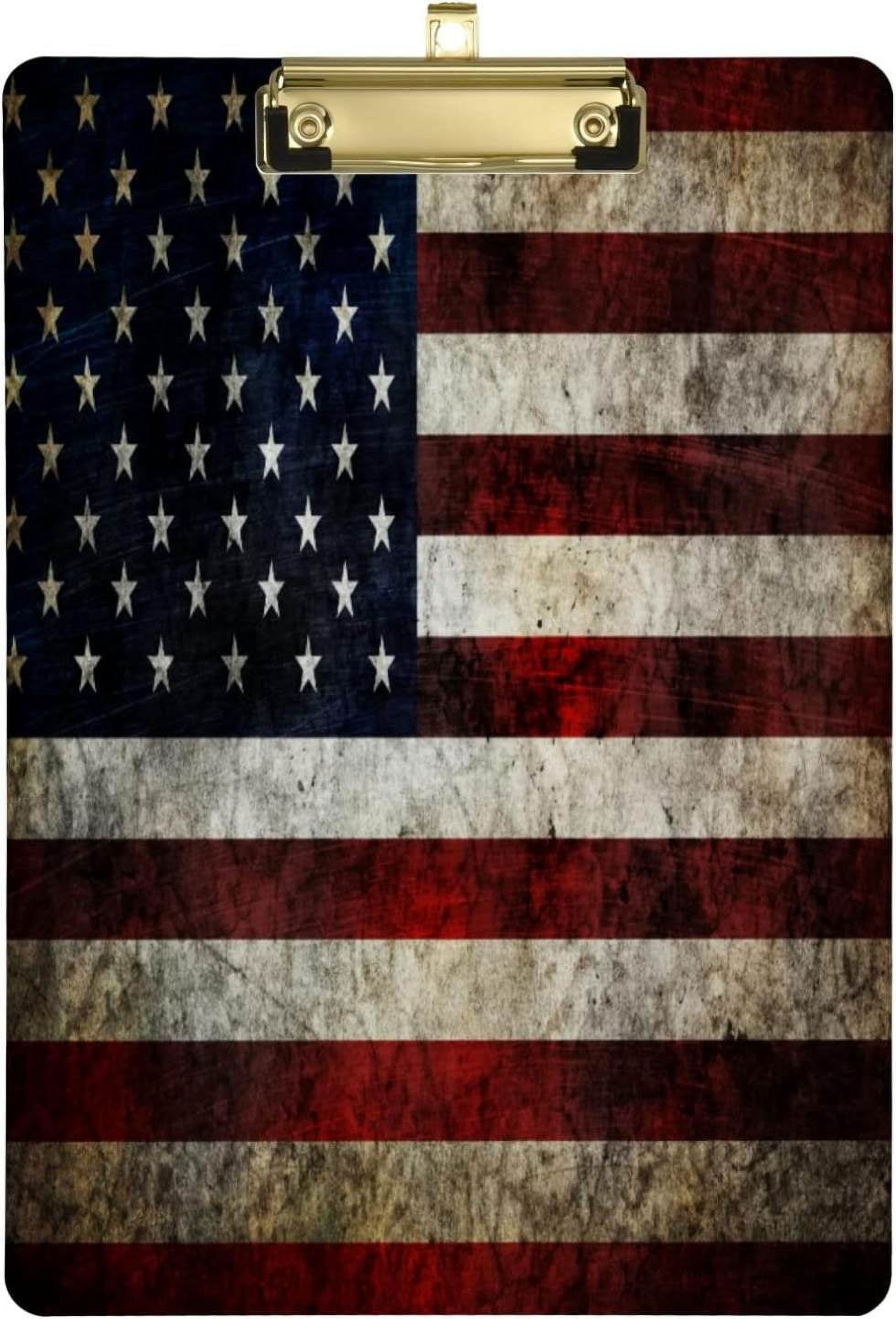 Coolnut American Flag Clipboards, Fashion Design Clipboard Low Profile ...