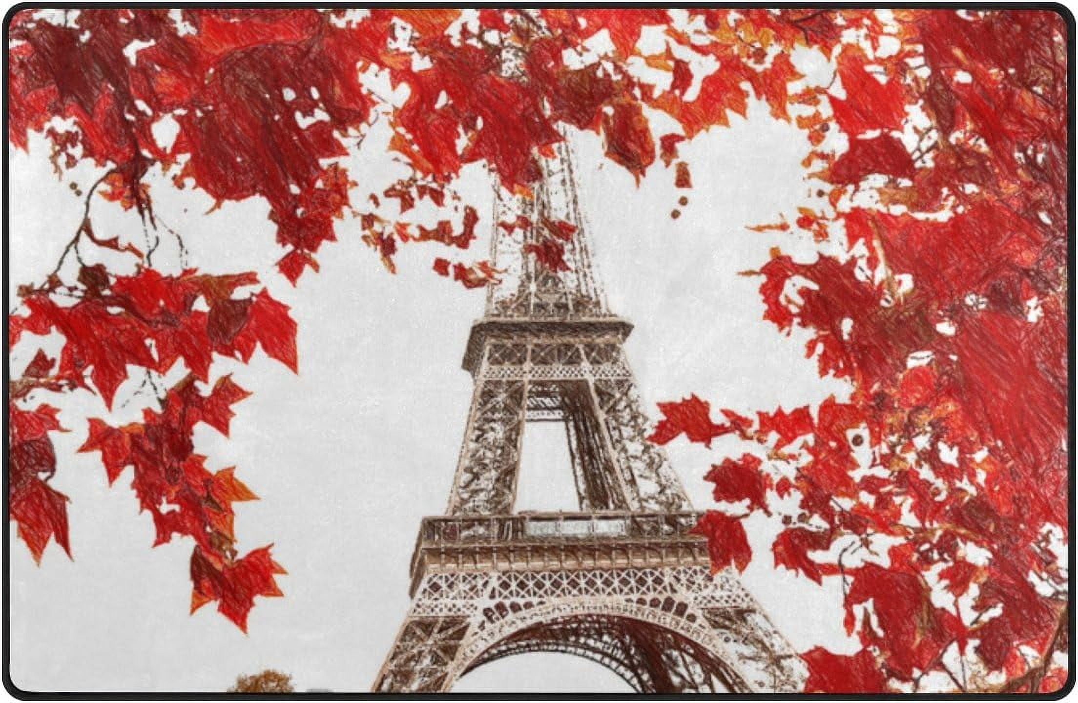 Coolnut Architecture of Paris Area Rug Pad 60 x 39 inch (5'x 3'3"), 100 ...