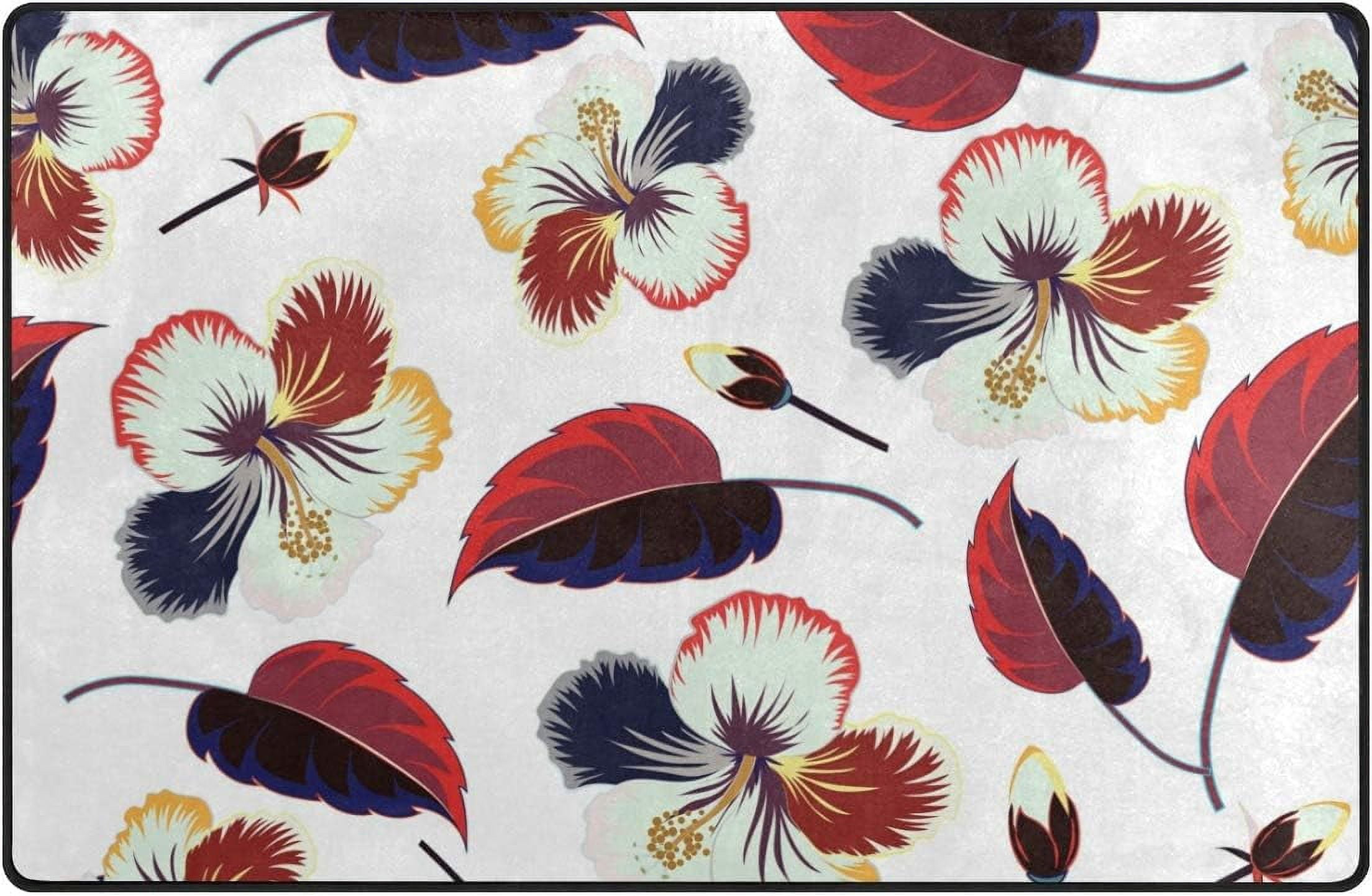 Coolnut Area Rug 60 x 39 inch (5'x 3'3"), Carpet Elegant Stylized ...