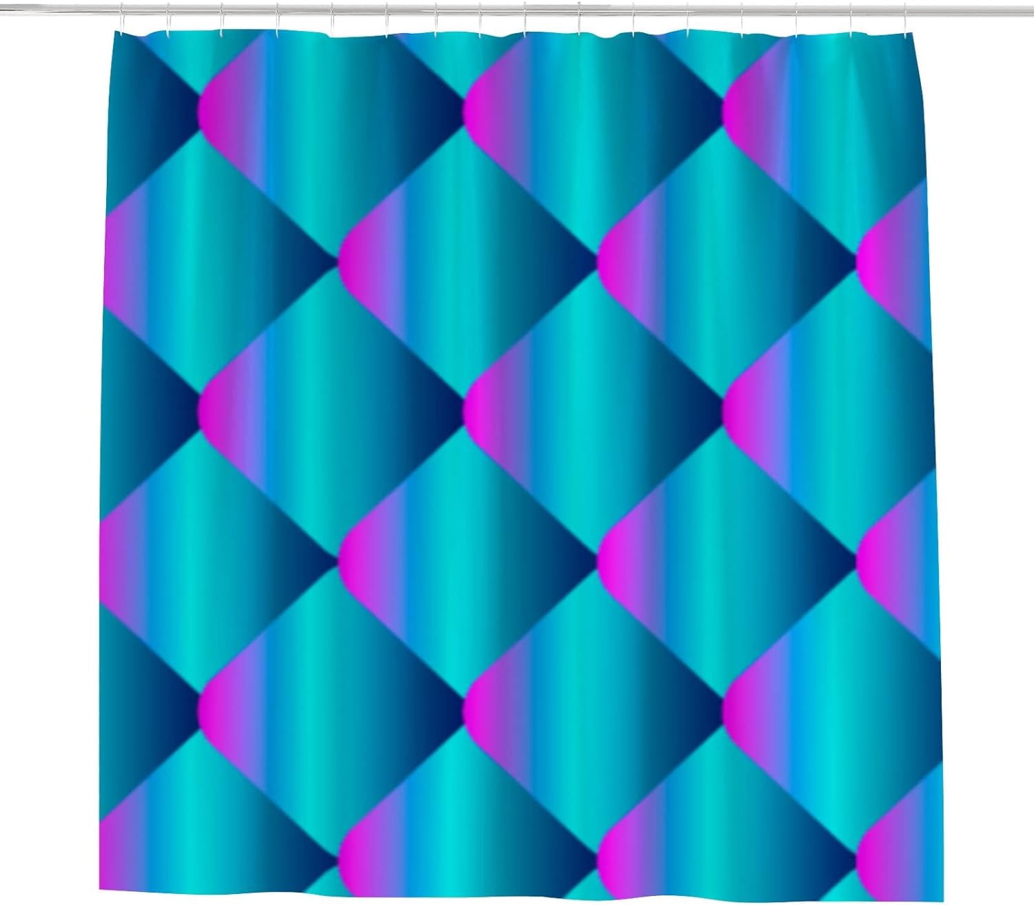 Coolnut Bath Shower Curtain Liners Seamless Texture Scales Dragon ...