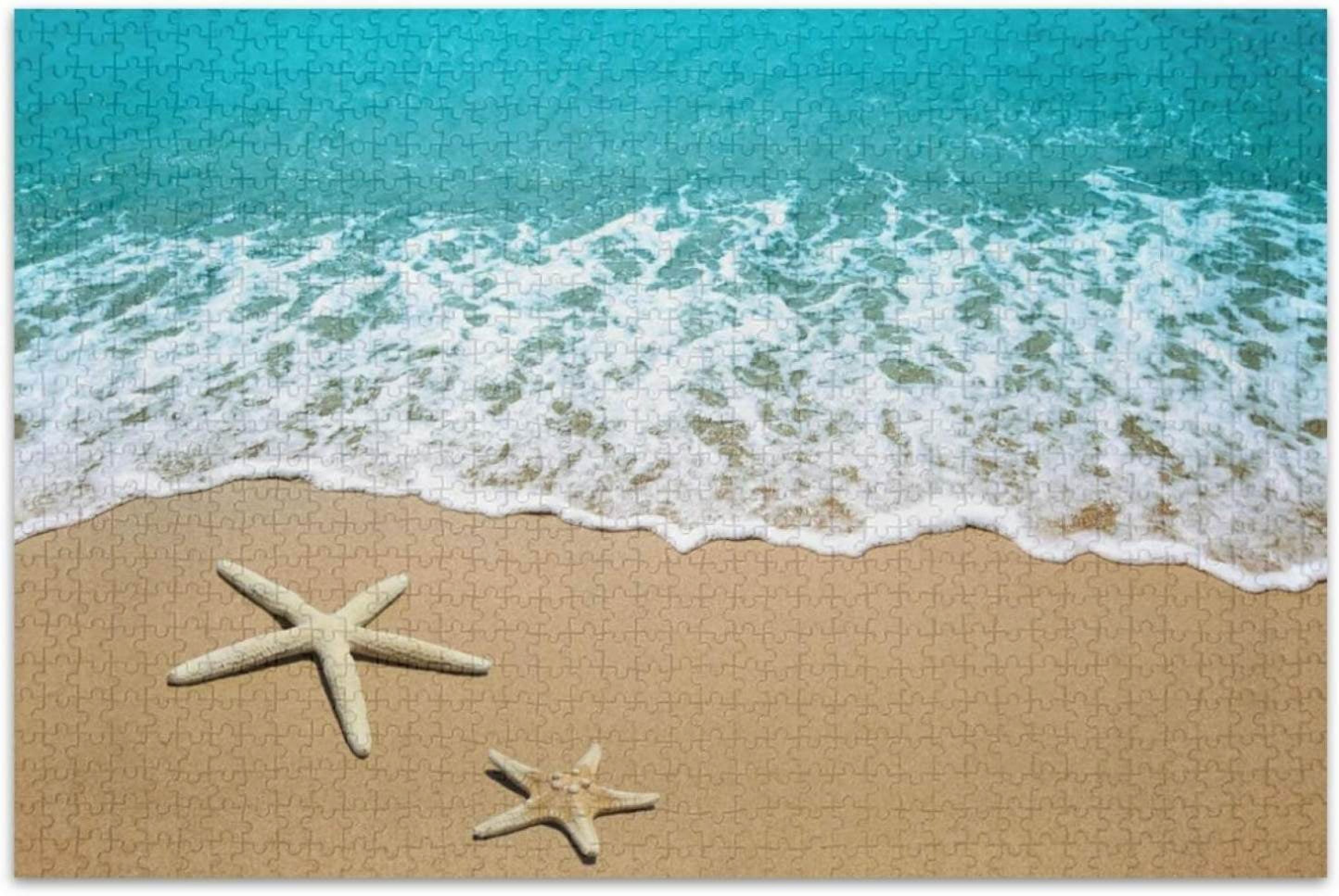 Coolnut Beach Starfish Jigsaw Puzzles 500 Pieces Paper Puzzle Artwork ...