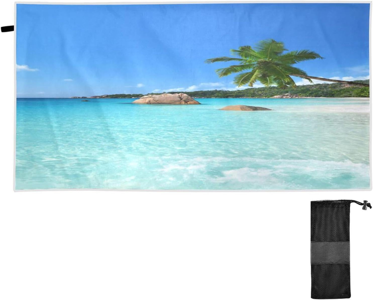 Coolnut Beach Towels Holiday Beach Camping Towels Sand Free Beach Towel ...