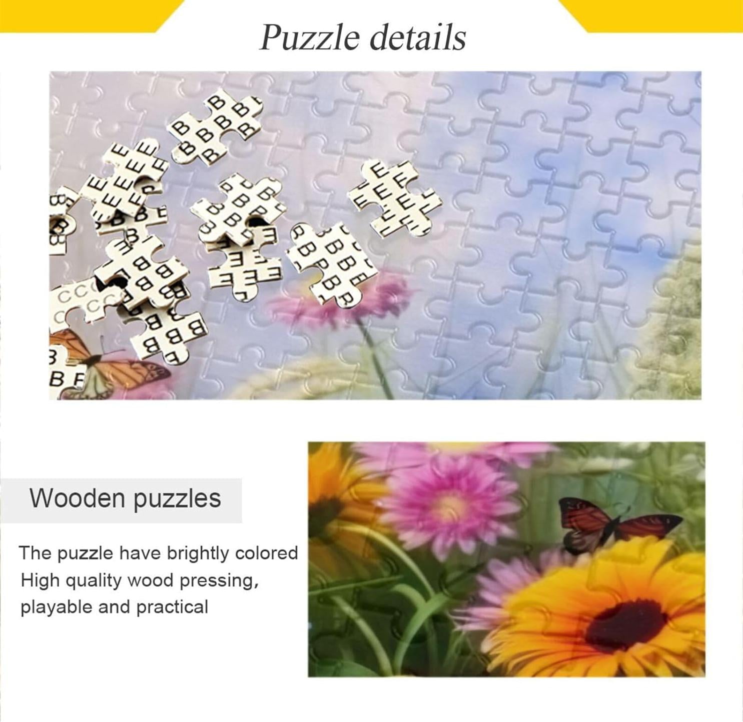 Coolnut Beautiful Butterfly Puzzles for Adults and Kids 500 Pieces ...