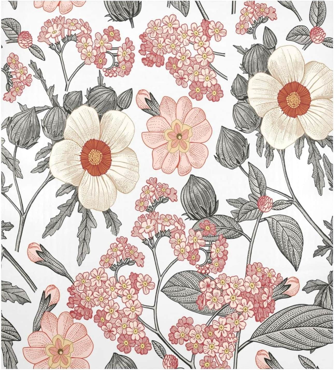 Coolnut Beautiful Hibiscus Pink Flowers Floral Leaves Dishwasher Magnet ...