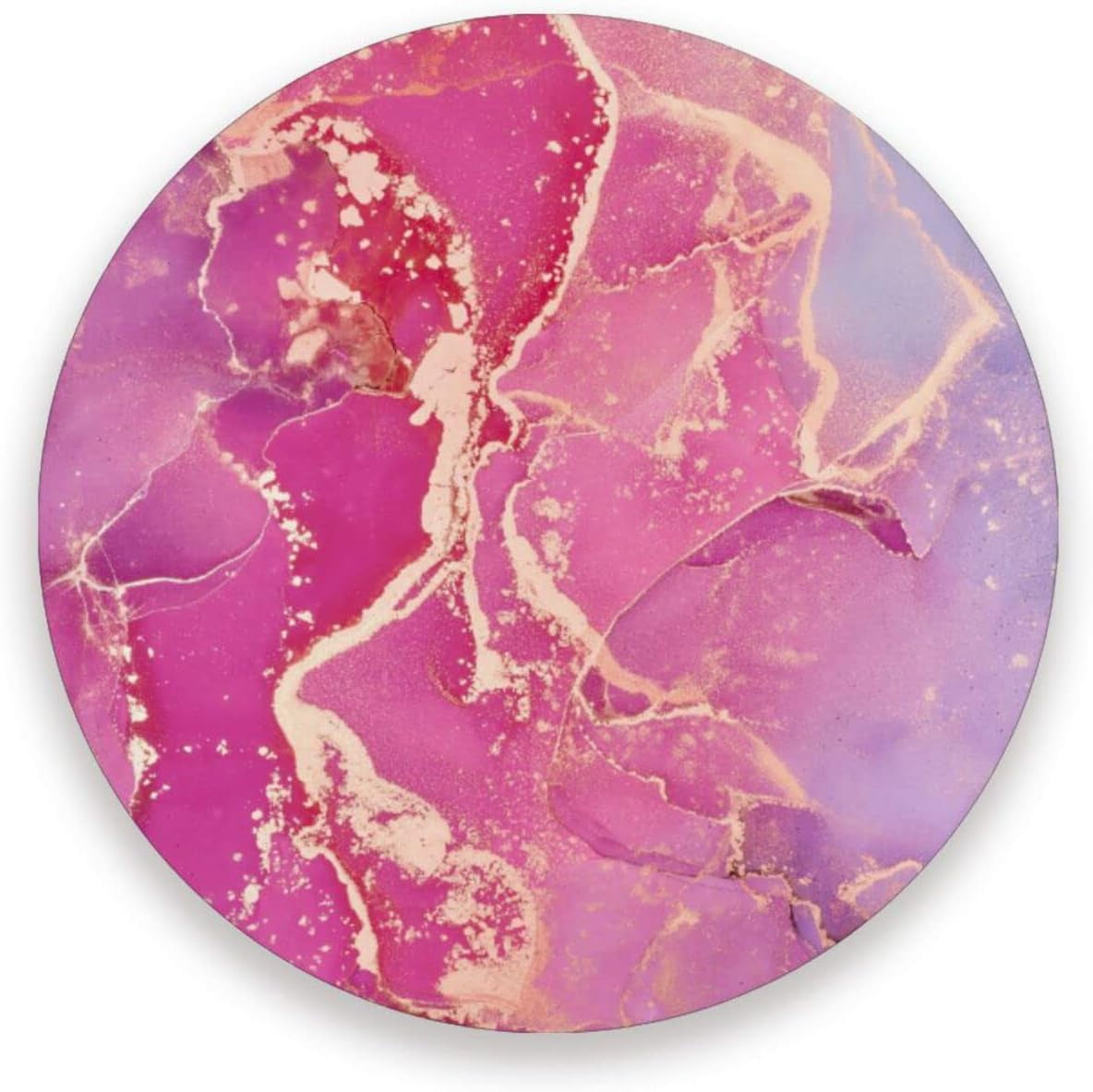 Coolnut Beautiful Marble Texture Coasters for Drinks Set of 2 ...