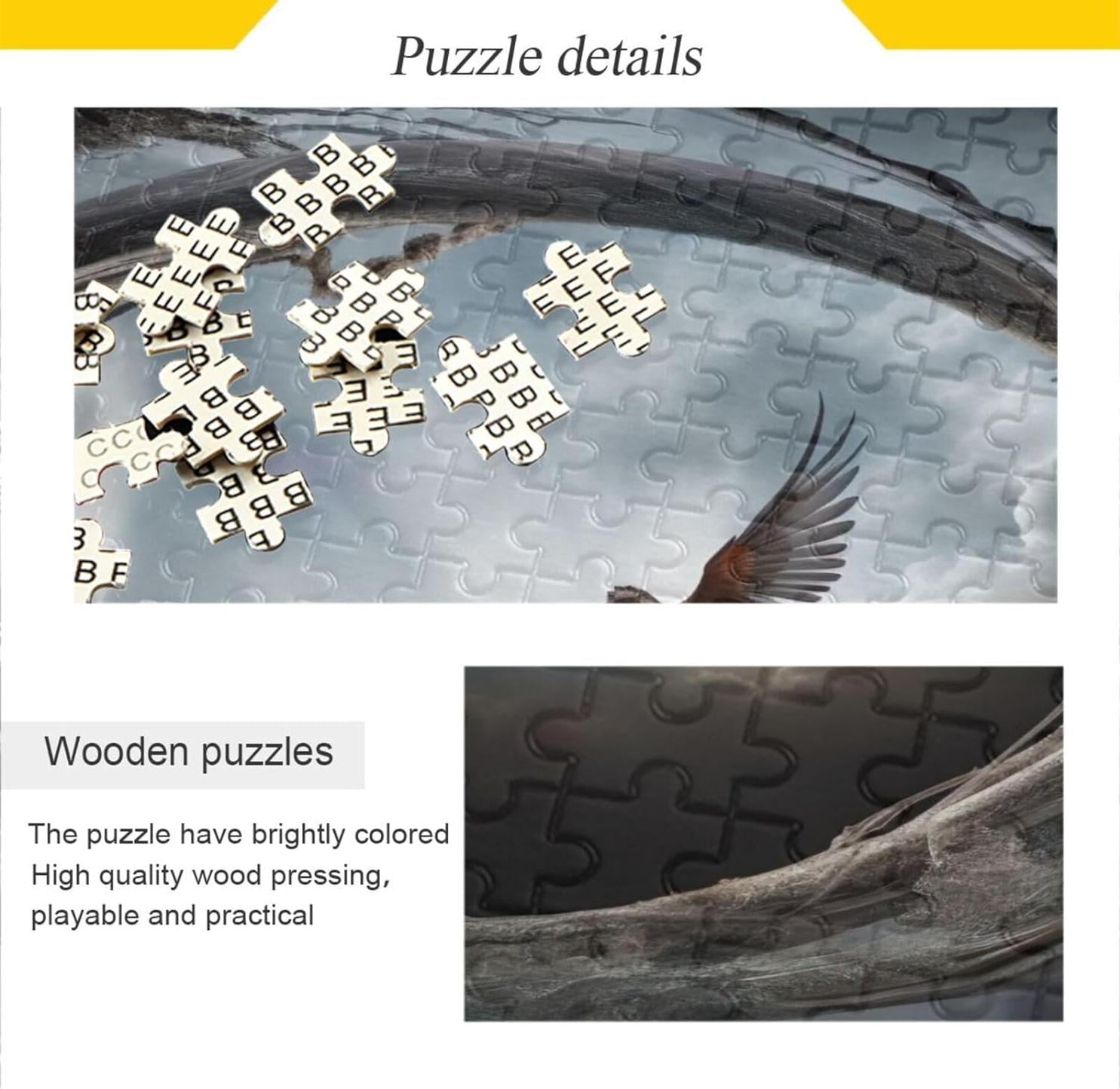 Coolnut Birds Circular Pattern Puzzles for Adults and Kids 1000 Pieces ...