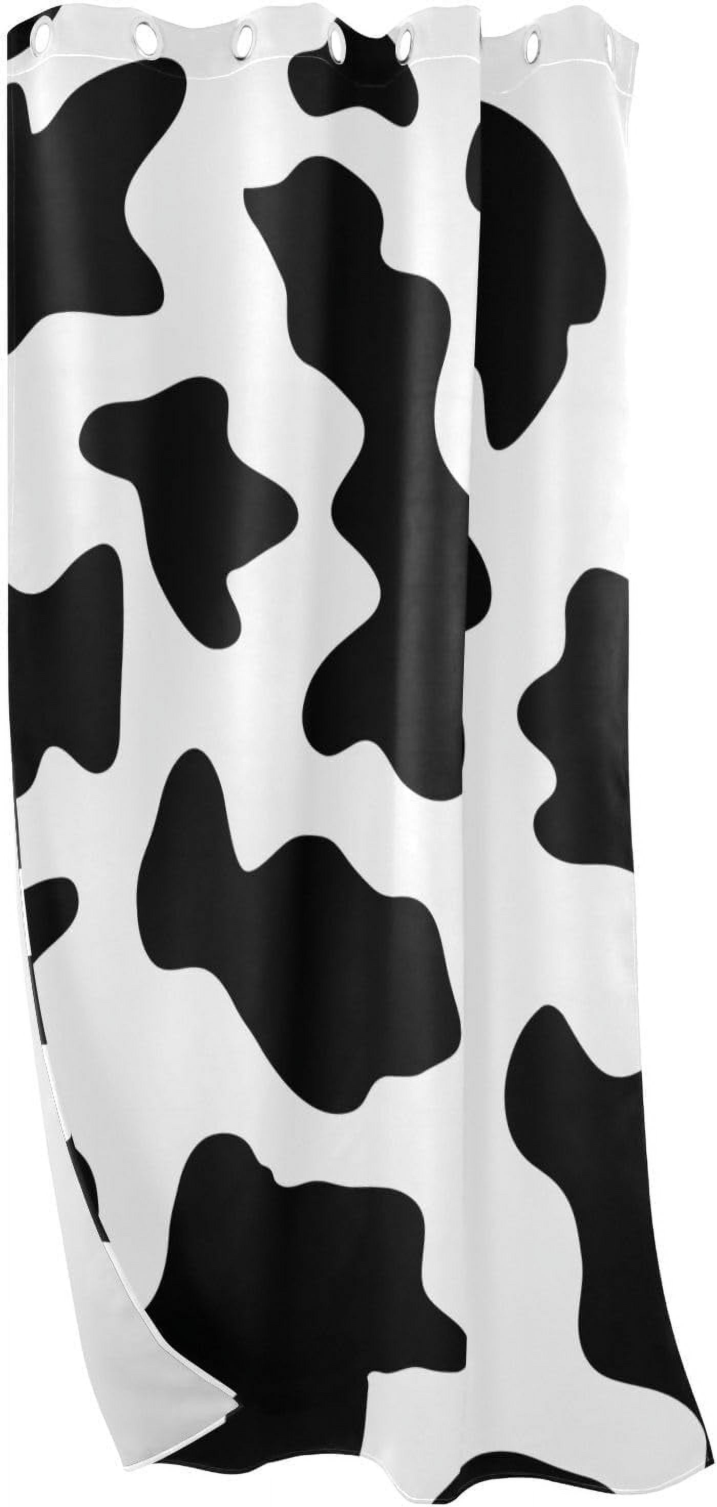 Coolnut Blackout Curtains for Bedroom Living Room 84 inches Milk Cow ...