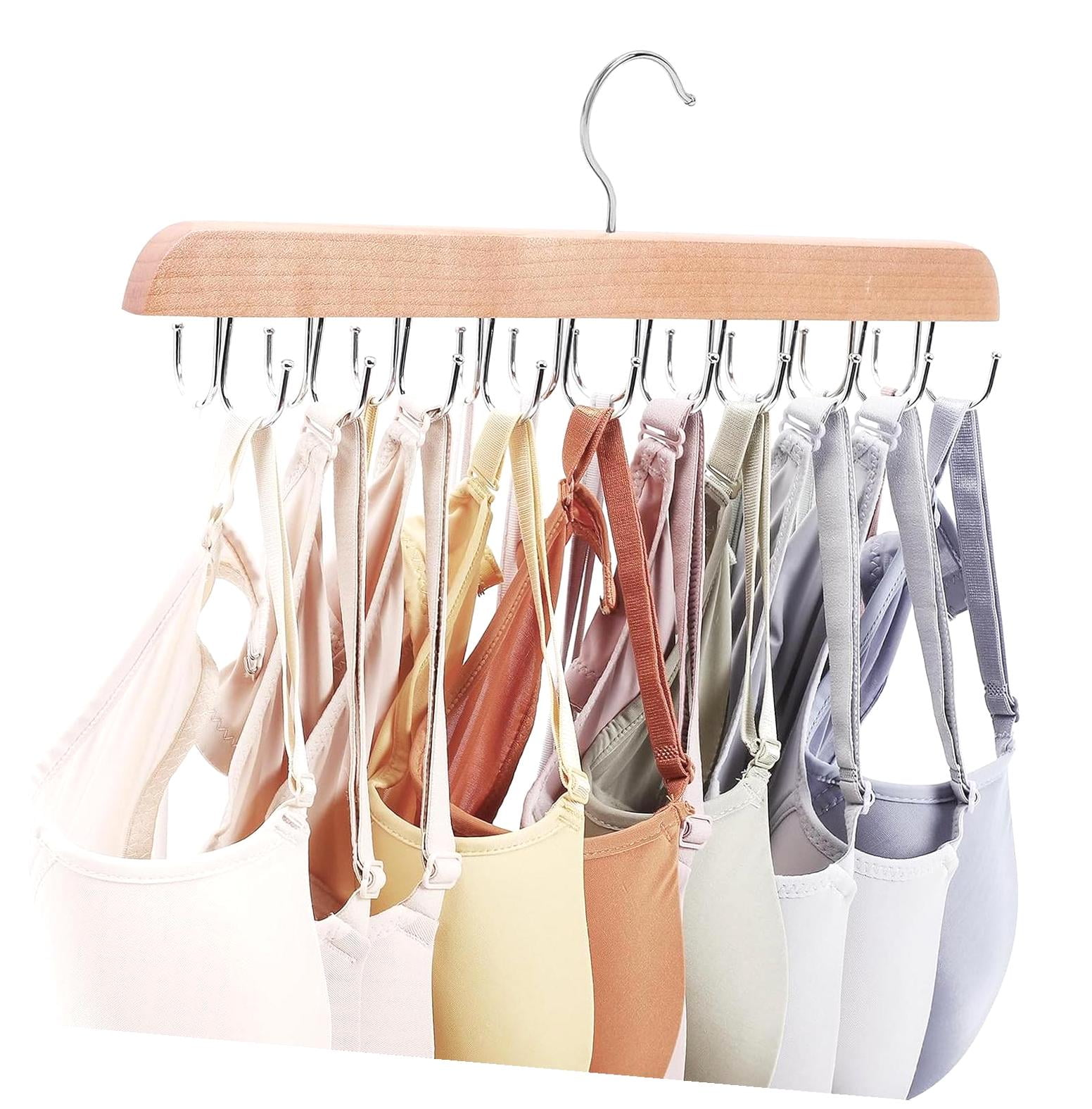 Coolnut Bra Hangers for Closet Organizer, Tank Top Hanger with 20 ...
