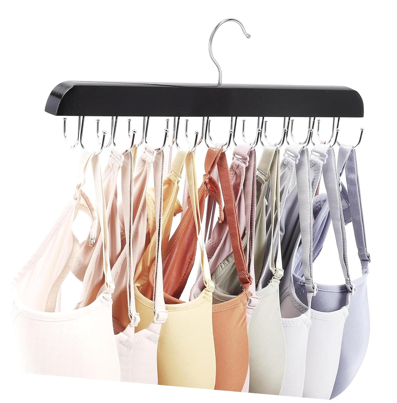 Coolnut Bra Hangers for Closet Organizer, Tank Top Hanger with 20 ...