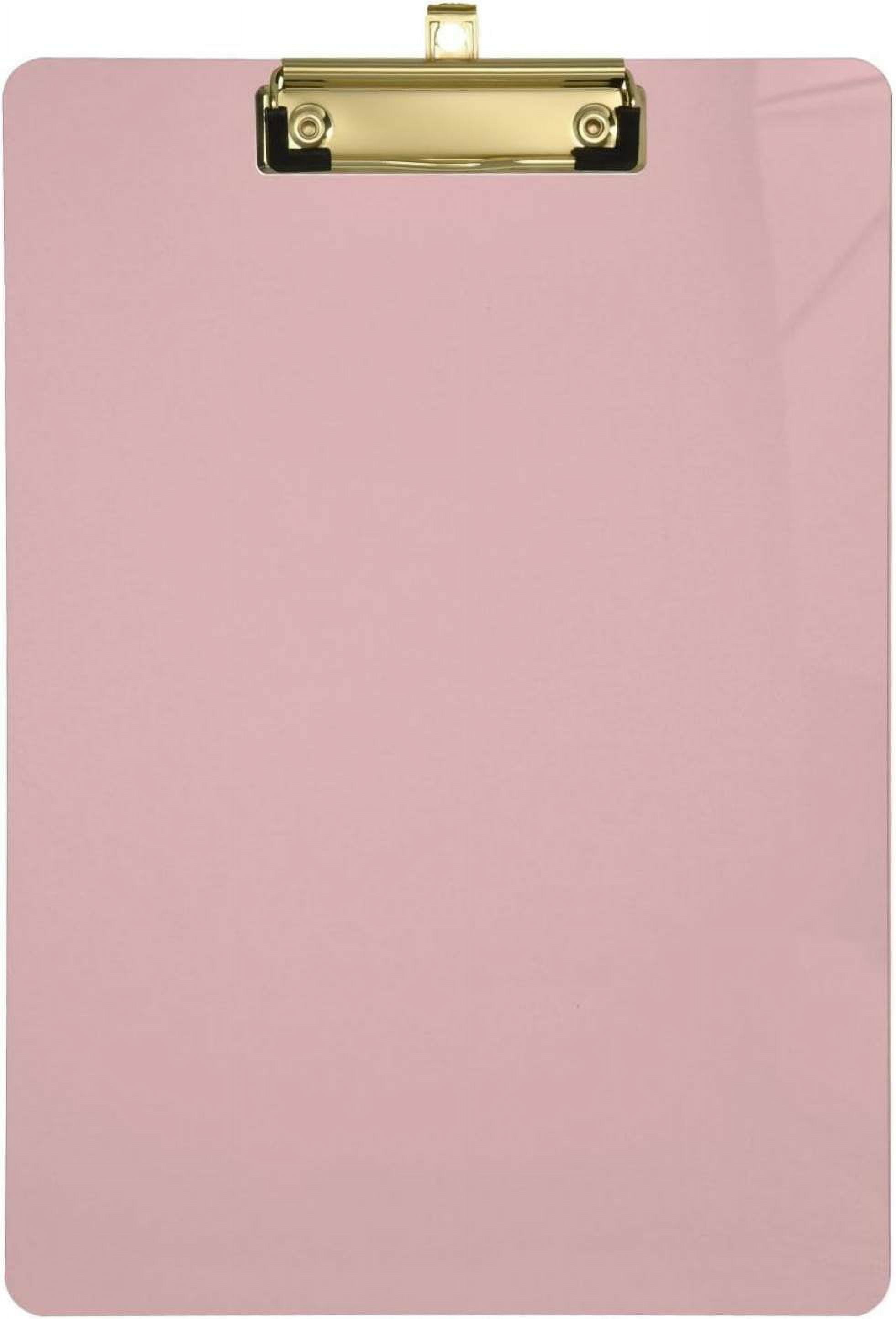 Coolnut Bright Pink Solid Color Clipboard, Acrylic Standard A4 Letter ...
