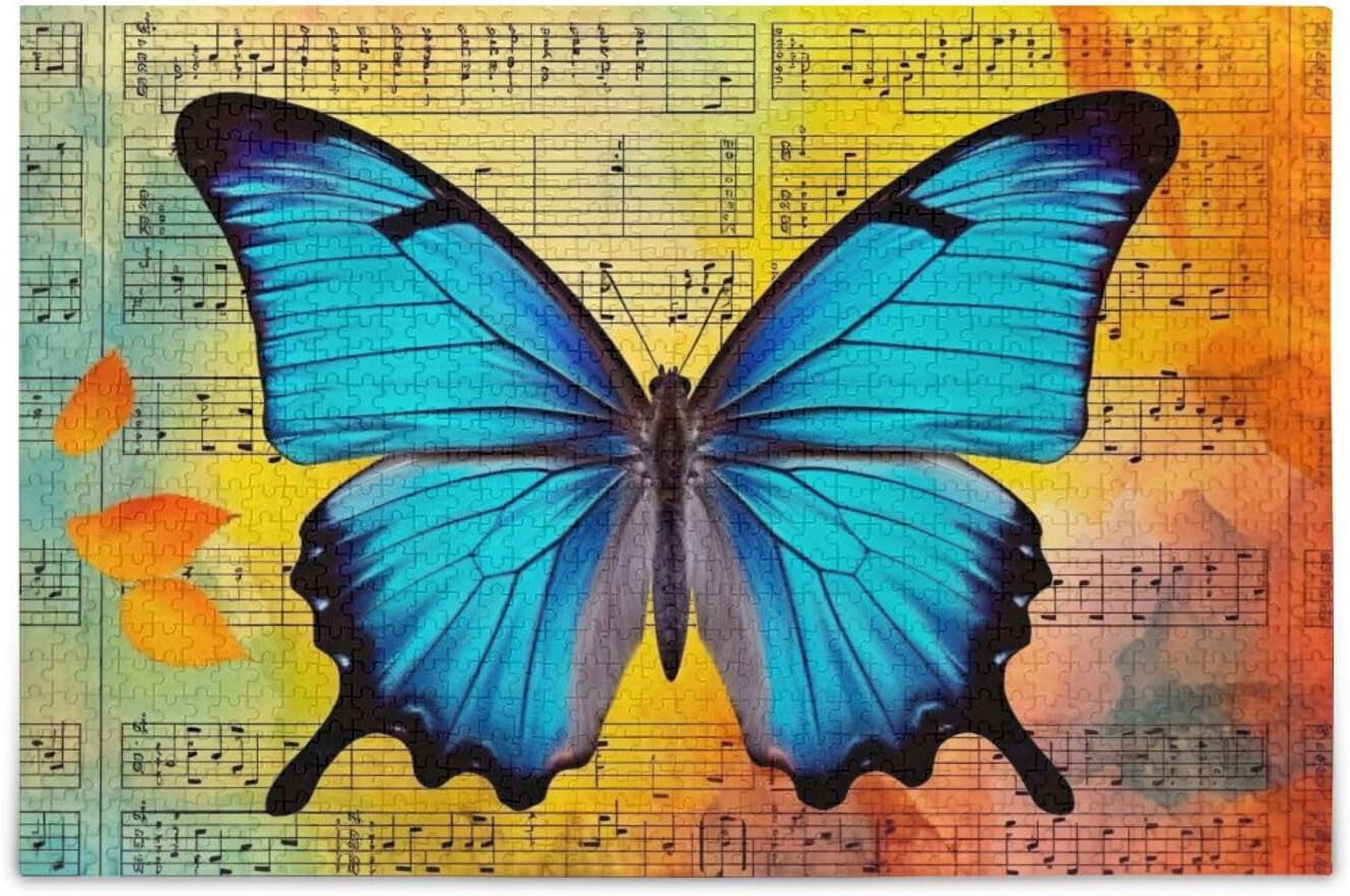 Coolnut Butterfly Musical Note Jigsaw Puzzles for Adults 500 Piece ...