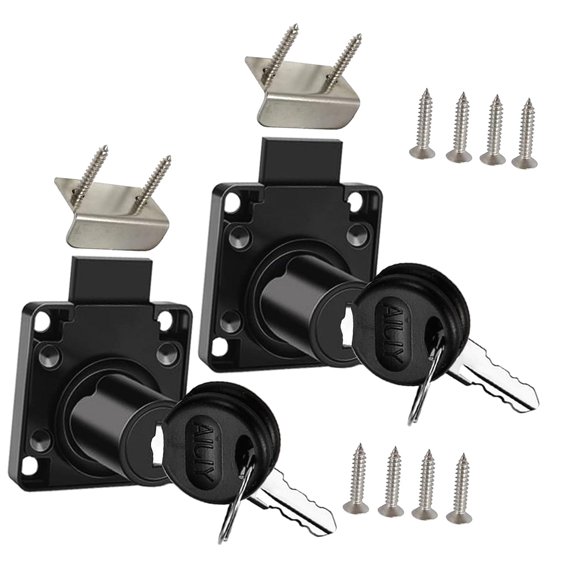 Coolnut Cabinet Drawer Lock, Mailbox Lock, Model CT-138-22, for ...