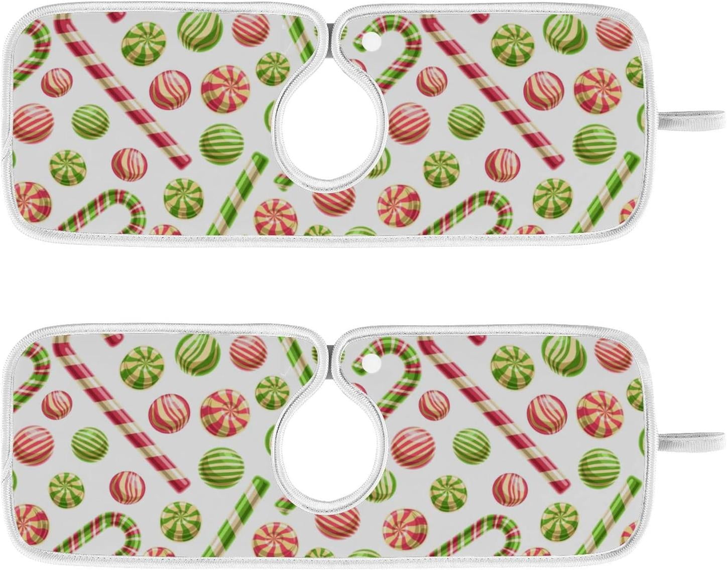 Coolnut Candy Fruit Candies 2PCS Kitchen Faucet Mat Bathroom Faucet Mat ...