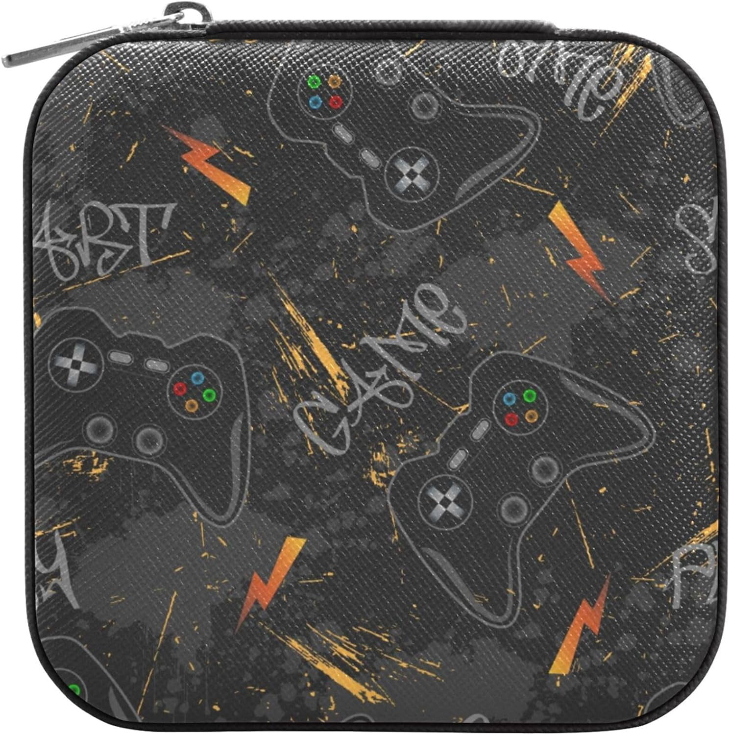 Coolnut Cartoon Gamepad Jewelry Box for Women Girls,PU Leather Travel ...