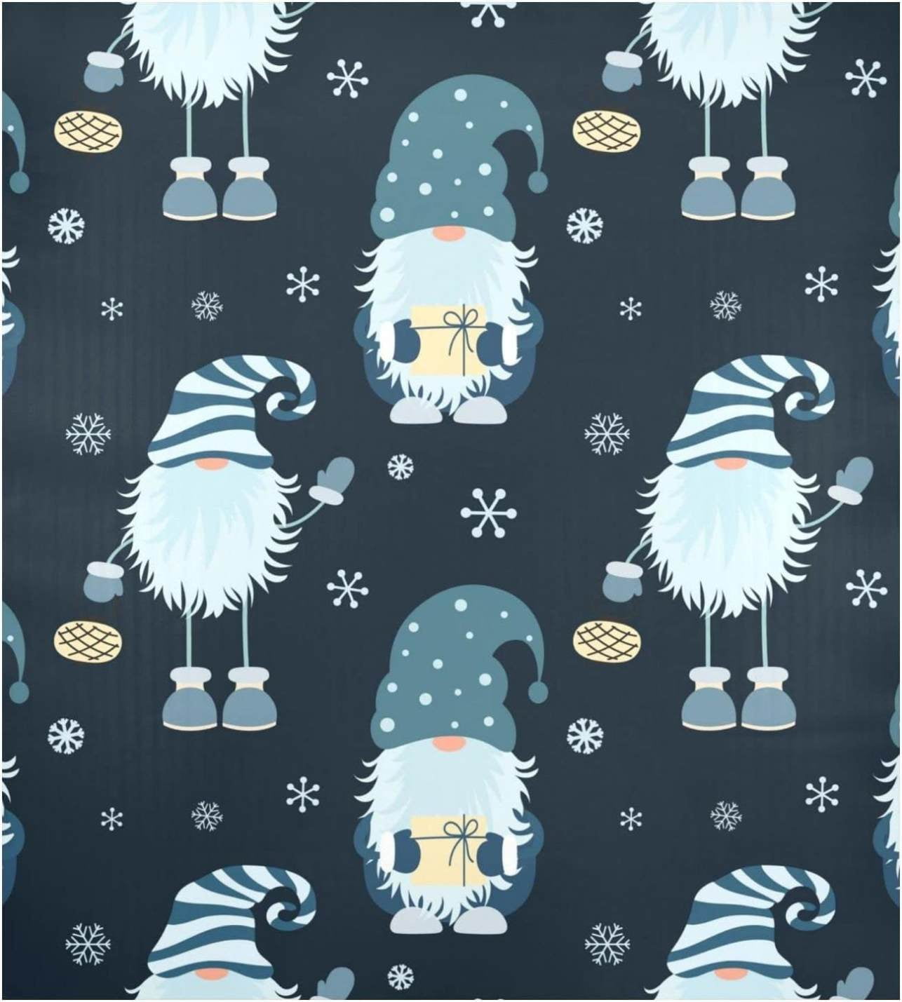 Coolnut Christmas Gnome Snowflake Dishwasher Magnet Cover, Kitchen ...