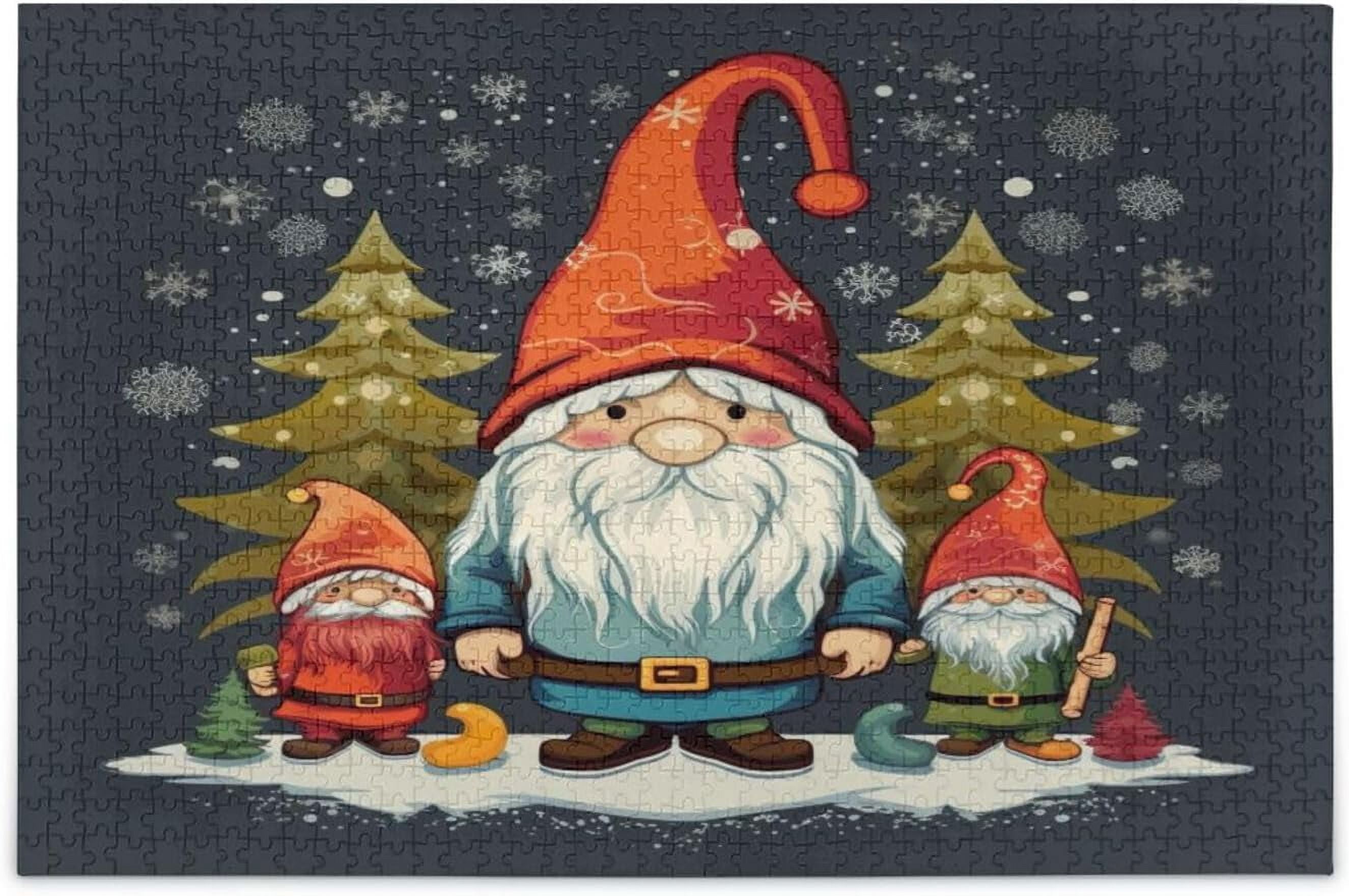 Coolnut Christmas Gnomes Puzzles for Adults 500 Pieces, Adults and Kids ...