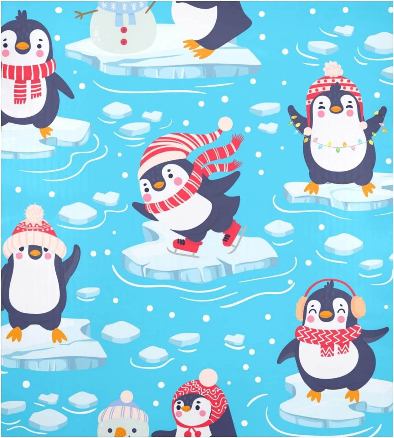 Coolnut Christmas Penguin Dishwasher Magnet Cover, Kitchen Refrigerator ...