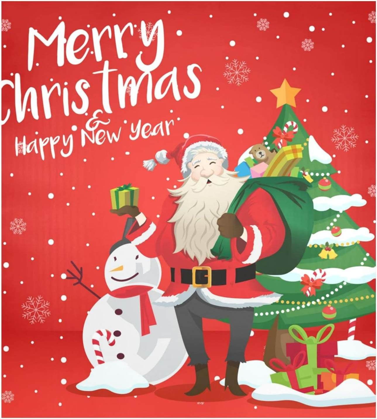 Coolnut Christmas Santa Claus Dishwasher Magnet Cover, Kitchen ...