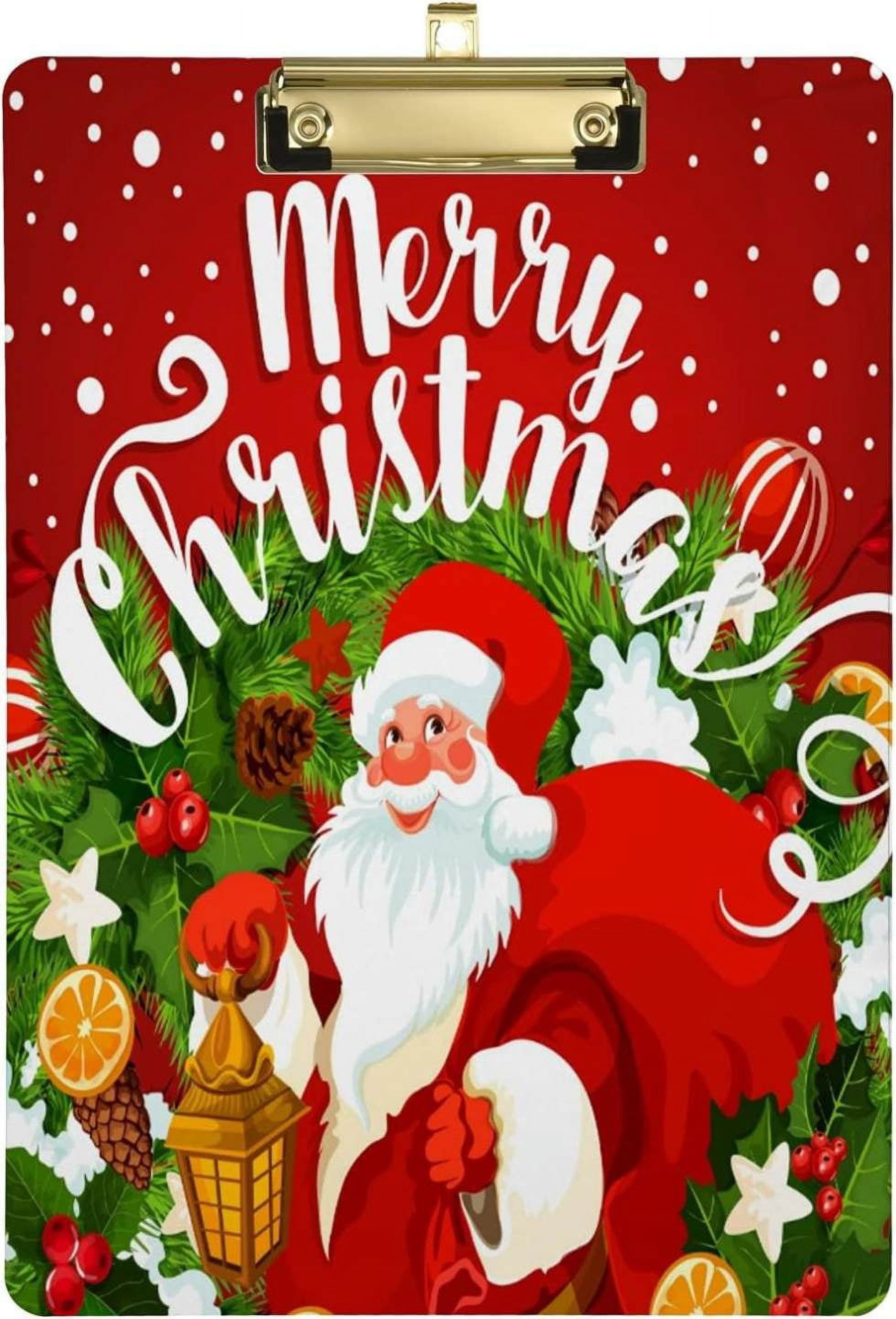 Coolnut Christmas Santa Claus Gift and Candle Lantern 12.5"x9 ...