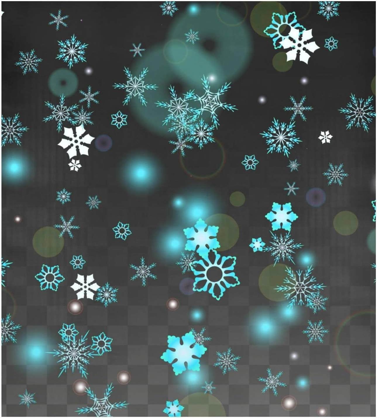 Coolnut Christmas Snowflake Blue Dishwasher Magnet Cover, Kitchen ...