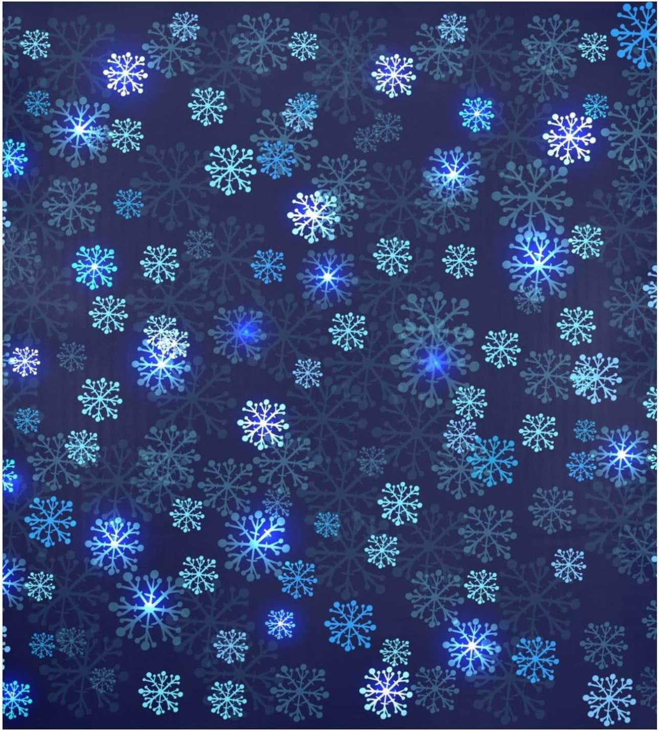 Coolnut Christmas Snowflake Blue Dishwasher Magnet Cover, Kitchen ...