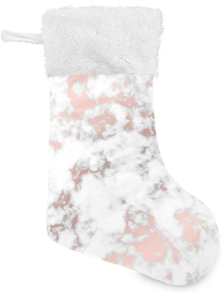 Coolnut Christmas Stocking Personalized Marble Texture Large Candy ...