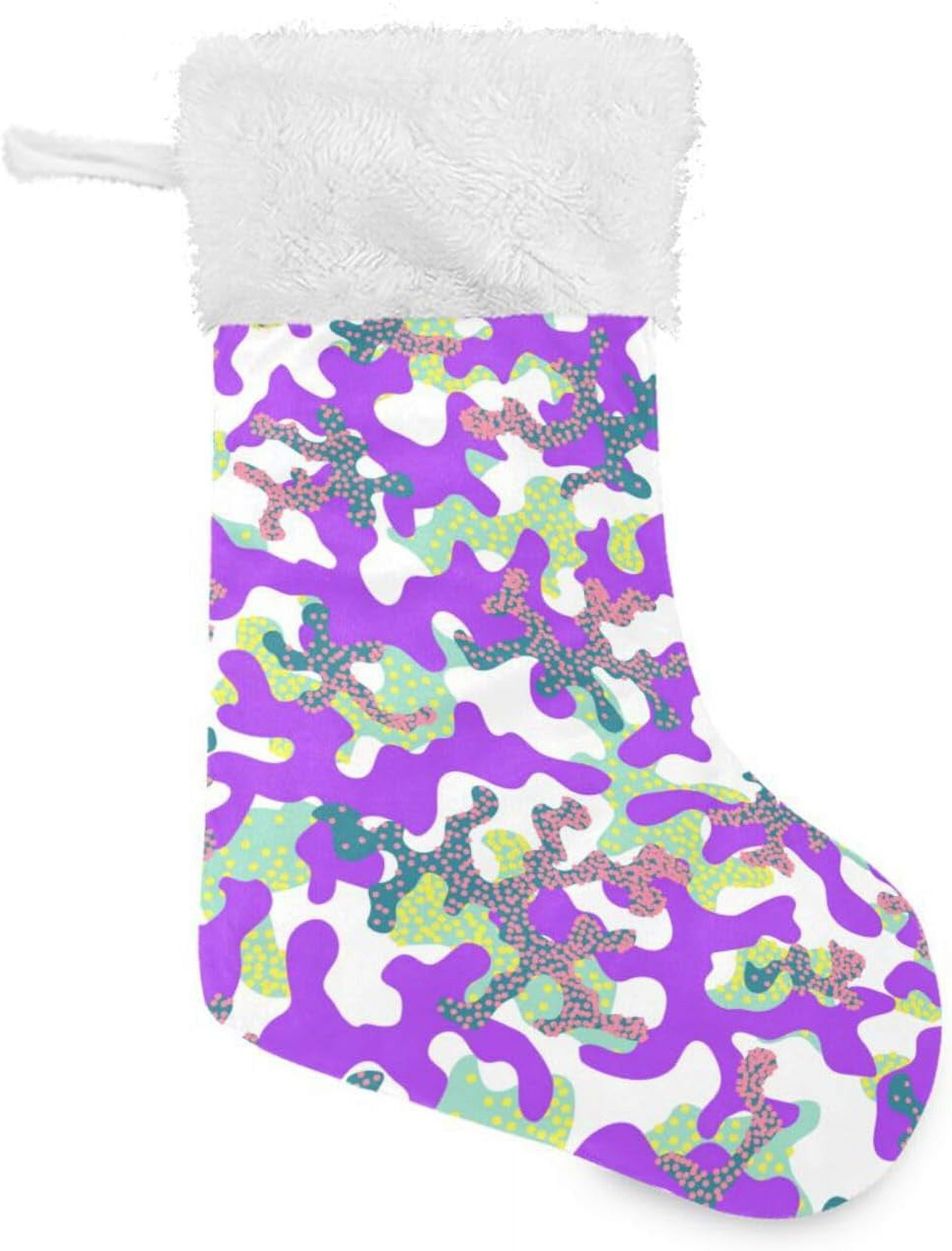 Coolnut Christmas Stockings, 2 Pack 17 Inches Camouflage Fashion ...
