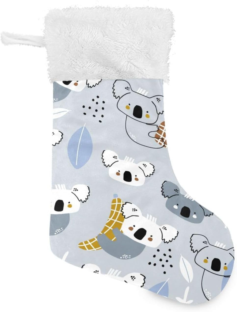 Coolnut Christmas Stockings Cute Koala Fruits , 1 Pack 17.7" Xmas ...