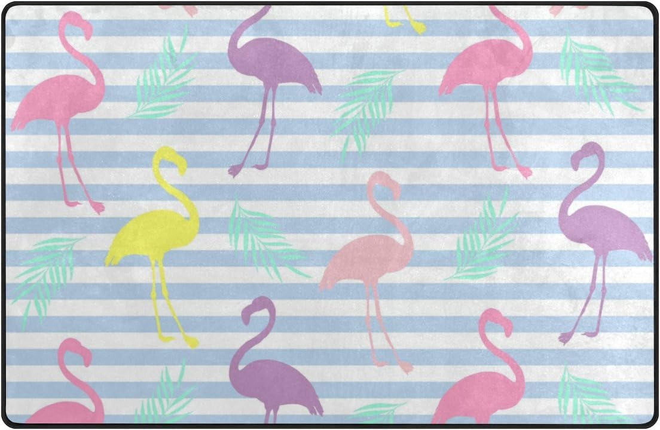 Coolnut Colored Flamingo Area Rug Pad - 31 x 20 inch - 100% Light ...