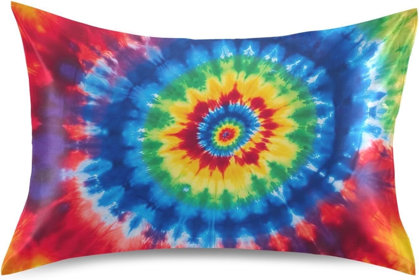 Coolnut Colorful Tie Dyeing Pillowcase for Hair and Skin Silk ...