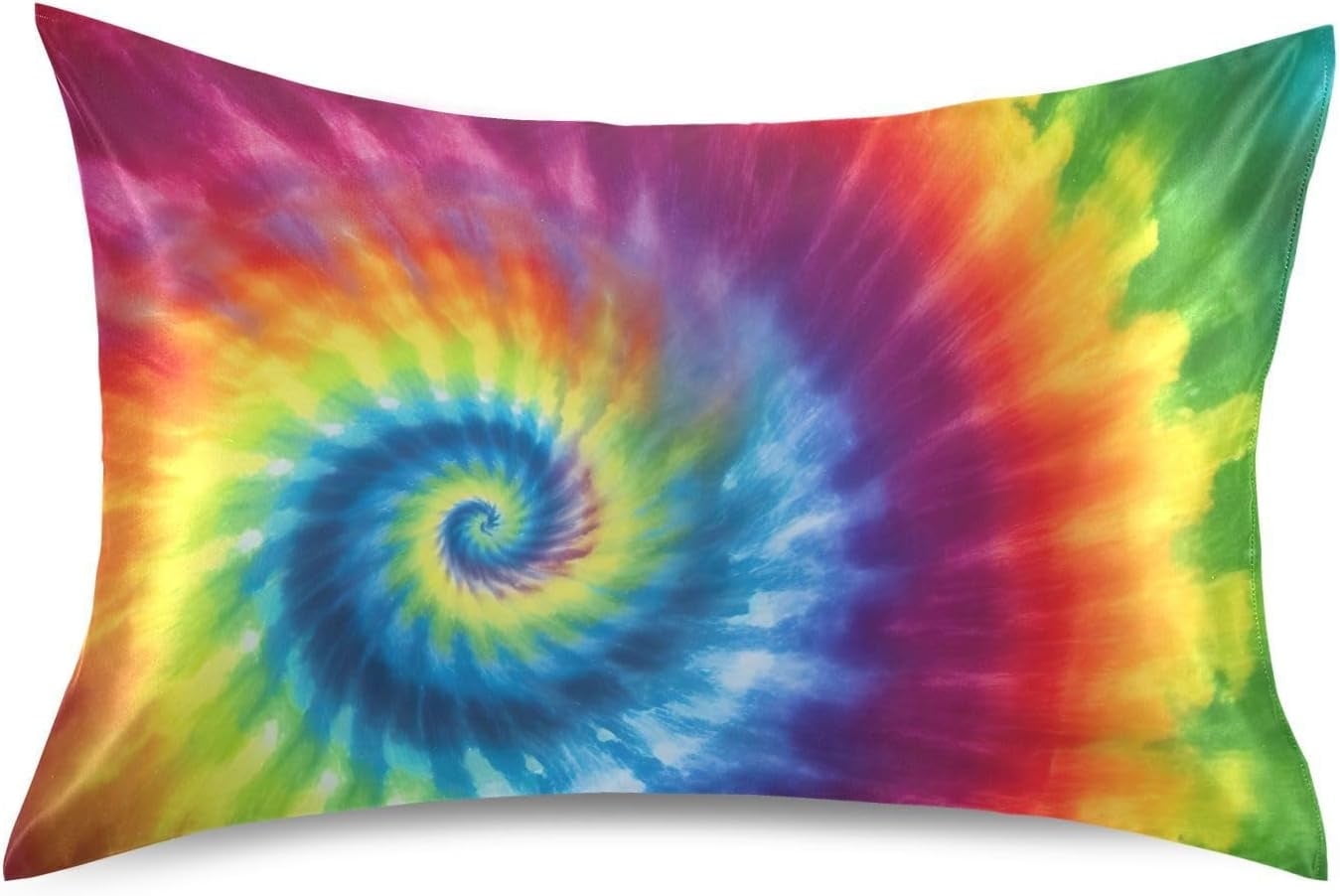 Coolnut Colorful Tie Dyeing Pillowcase for Hair and Skin Silk ...