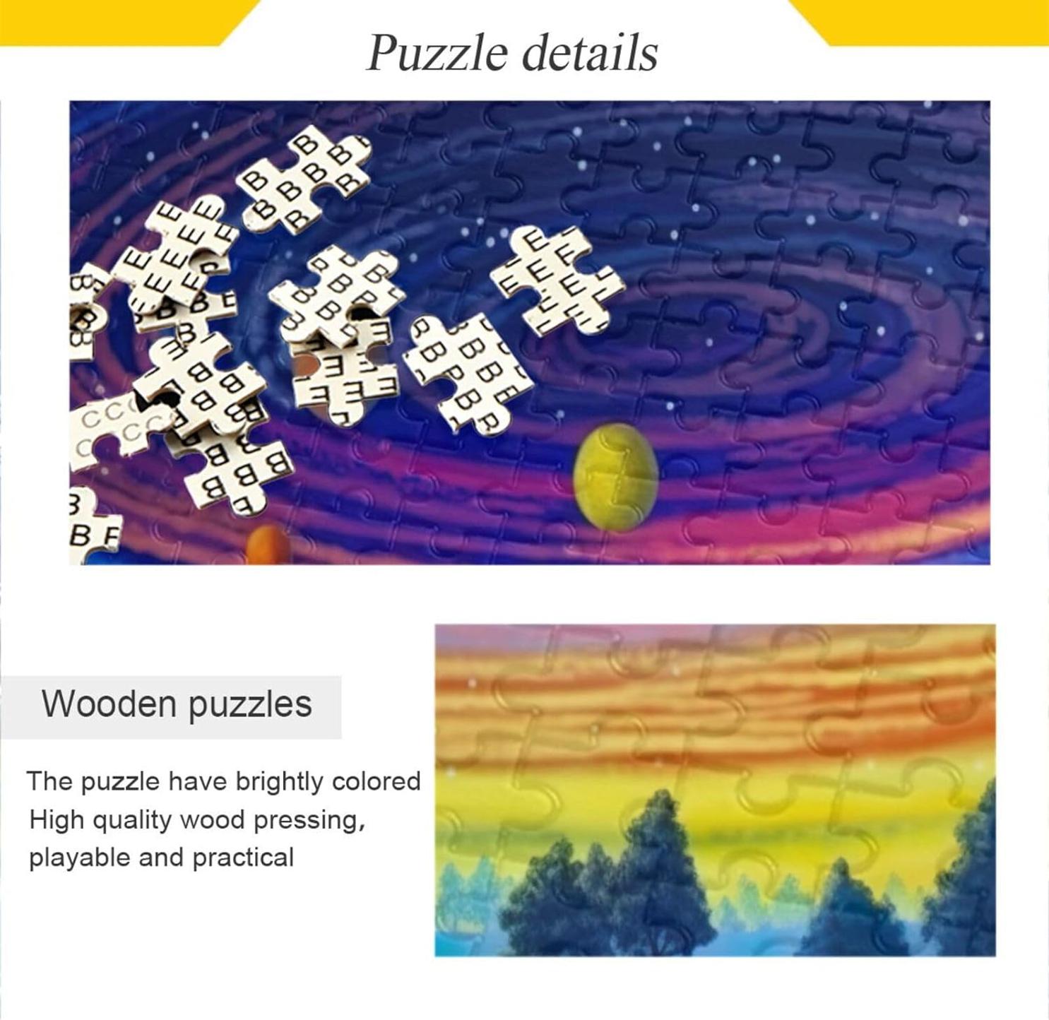 Coolnut Colorful Universe Puzzles for Adults and Kids 500 Pieces ...