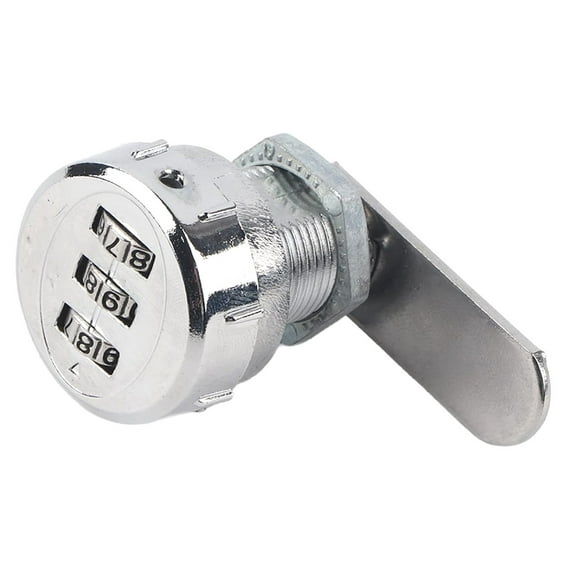 Coolnut Combination Cam Lock, Cabinet Password Coded Lock 3 Digit Code ...