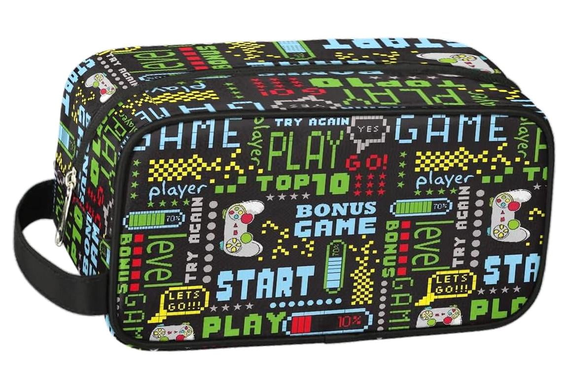 Coolnut Controller Travel Toiletry Bag, Hanging Dopp Kit for Teens Boys ...