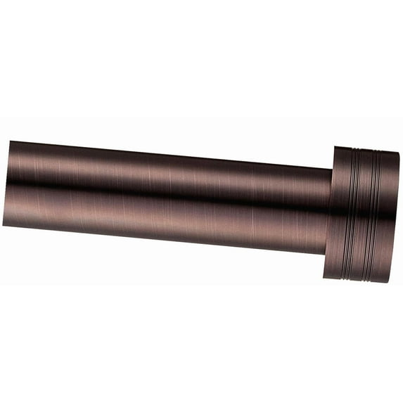 Coolnut Curtain Rod for 18 to 42 inch, 1 Inch Extra Long Curtain Rod ...