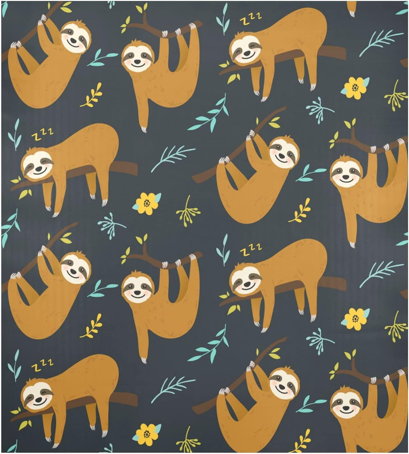 Coolnut Cute Cartoon Sloth Dishwasher Magnetic Sticker, Kitchen ...