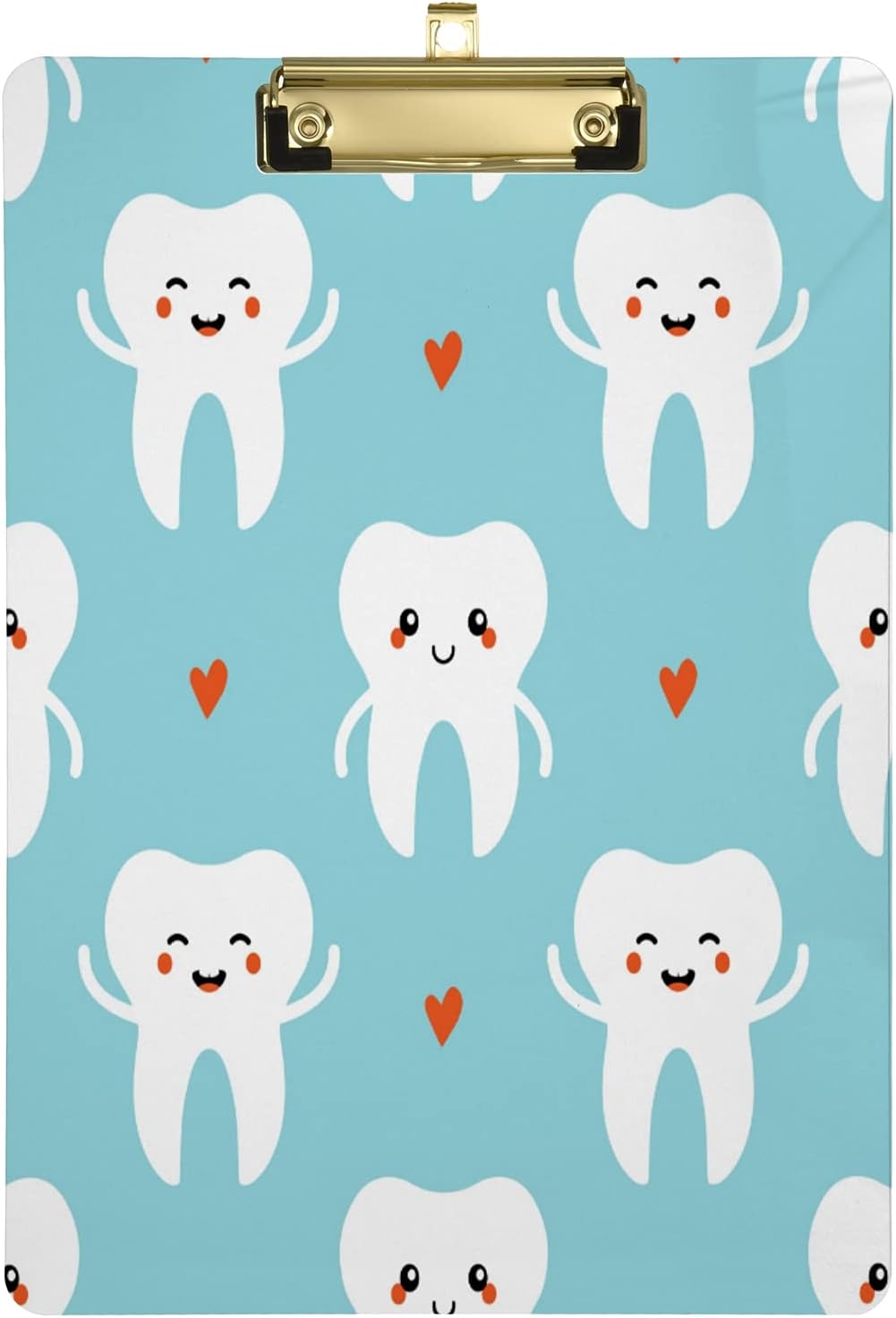 Coolnut Cute Cartoon Teeth Clipboard 9 x 12.5 Inches | Decorative ...