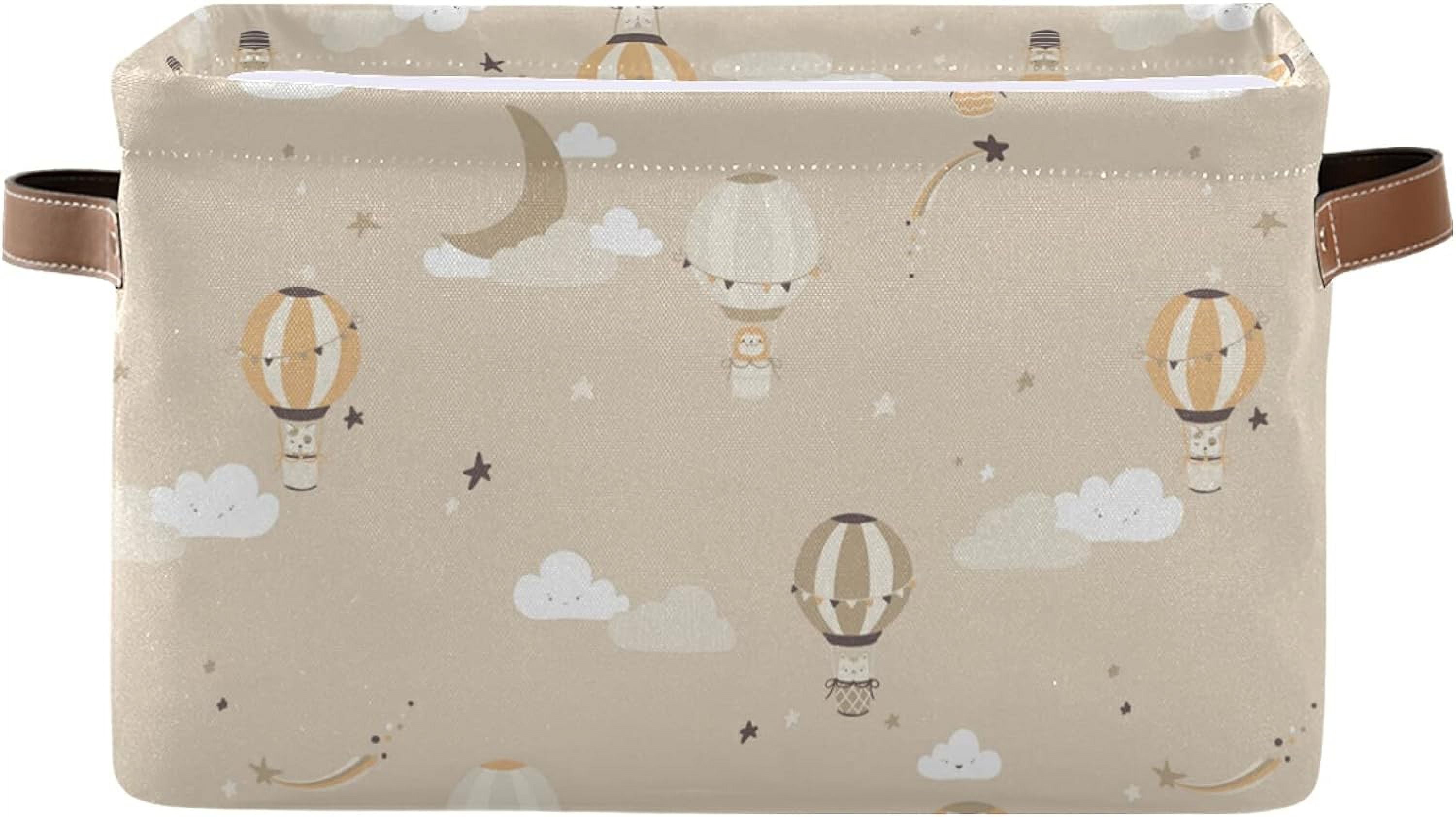 Coolnut Cute Hot Air Balloon Storage Bin for Toy Storage Basket Dirty ...