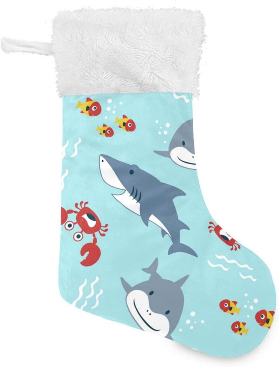 Coolnut Cute Sea Creature Sharks Small Fish and Crab Christmas ...
