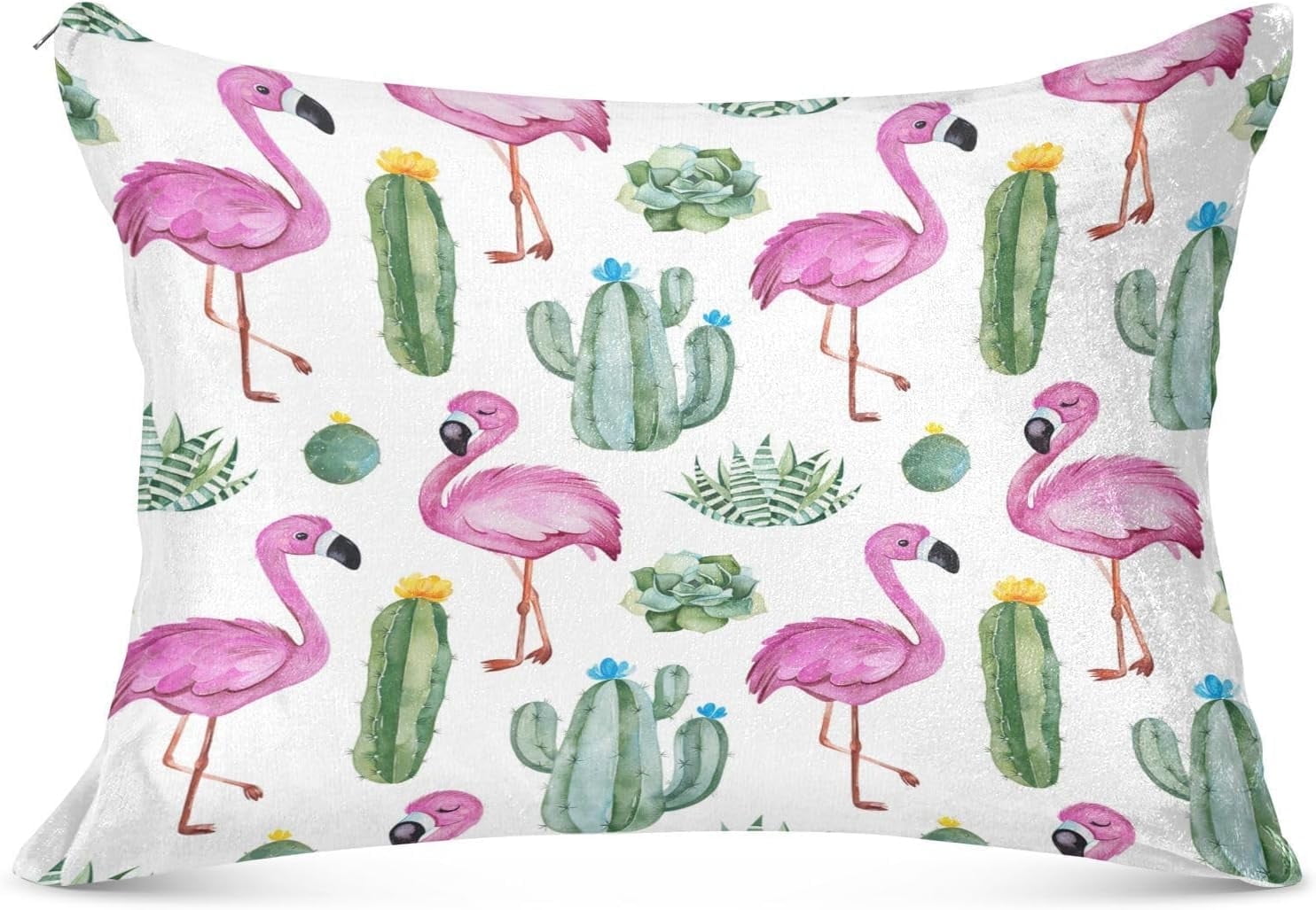 Coolnut Cute Tropical Botanical Succulents Cactus Flower Flamingos Body ...