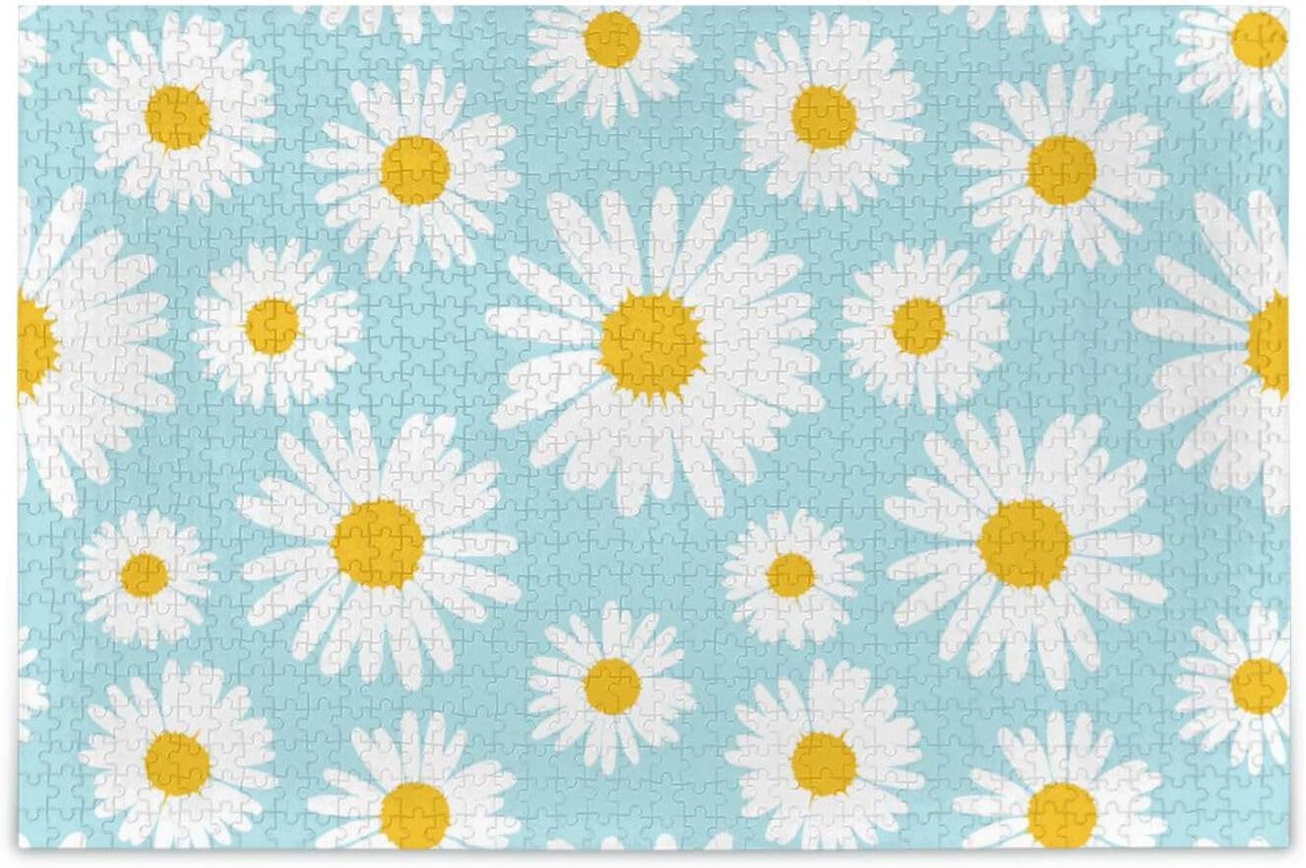 Coolnut Daisy Flower Jigsaw Puzzle for Adults Teens Kids, 500 Pieces ...