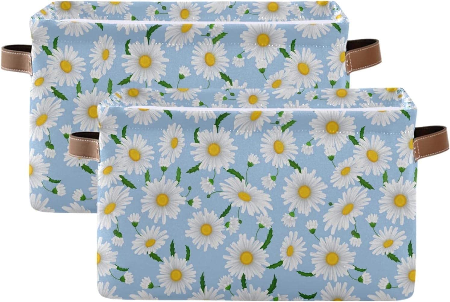 Coolnut Daisy Storage Bin for Toy Storage Basket Dirty Clothes Sundries ...
